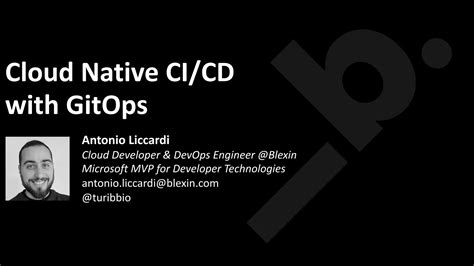 Cloud Native Ci Cd With Gitops Ppt