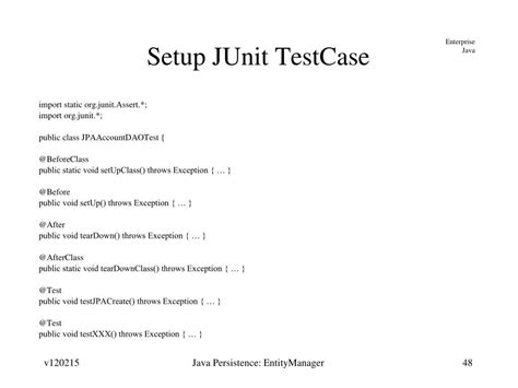 Ppt Java Persistence Entitymanager Powerpoint Presentation Free Download Id3525882