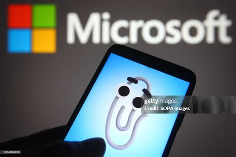 In This Photo Illustration An Animated Virtual Assistant Clippy Is News Photo Getty Images