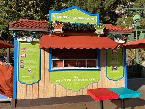 Photos The Food Booths Of The 2022 Festival Of Holidays At Disney