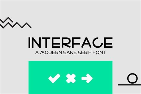 Interface Font Free Font