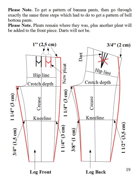 Rasas Advices How Best To Sew Bell Bottom Pants Pattern Tapered