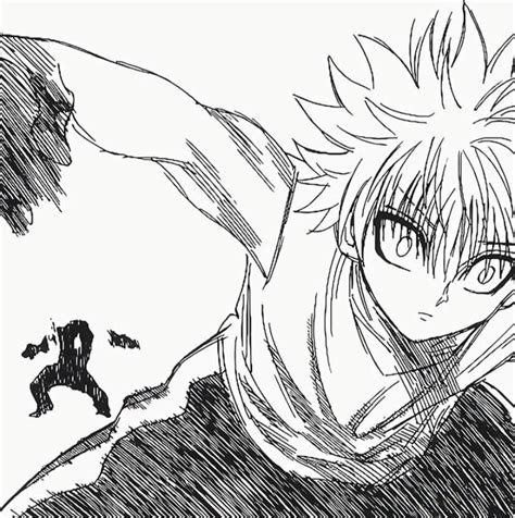 Killua Anime Character Design Manga Art Fighting Drawing