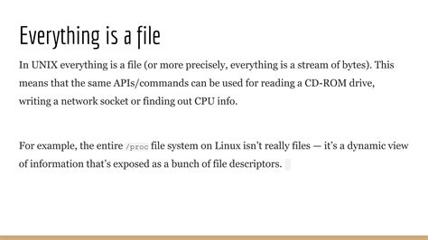 The Unix Philosophy Pptx