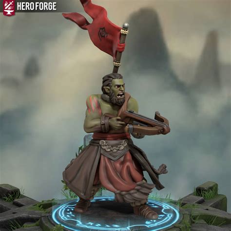 Orc Flag Bearer By Lullabyofthesin On Deviantart