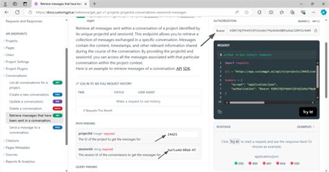 Managing Conversations With The Conversation Rag Api From Customgptai Customgpt