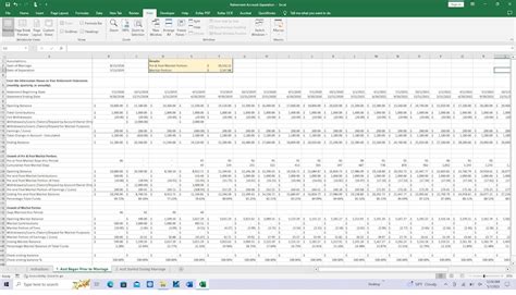 Retirement Account Separation Calculator 401k Divorce Qdro Divorce Template Excel Etsy