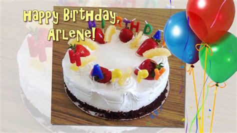 Happy Birthday Arlene Youtube