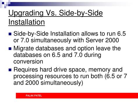 Ppt Installing Upgrading And Configuring Sql Server 2000 Powerpoint