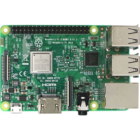 树莓派3b raspberry pi 3b 入门传感器电脑4核开发板python套件 虎窝淘