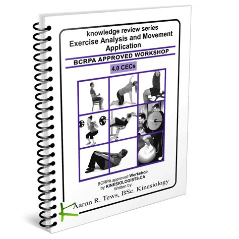 Exercise Analysis And Movement Application Online Workshop 4 Bcrpa