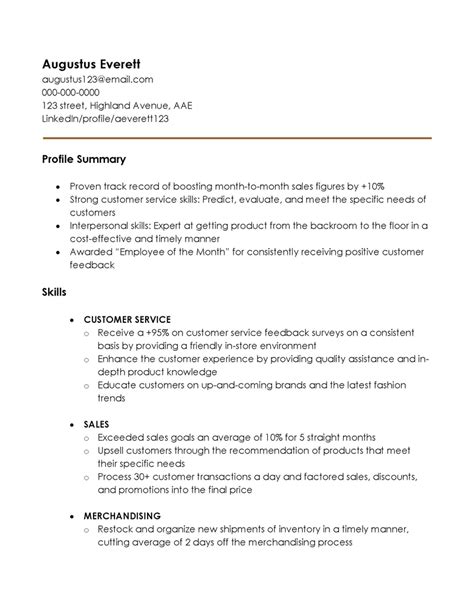 18 Functional Resume Examples Guide Templates
