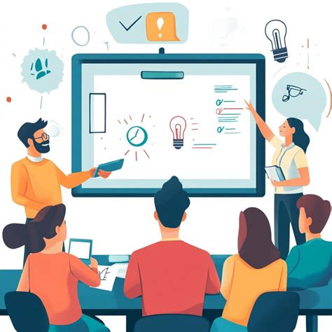implementing active learning strategies premium ai generated image