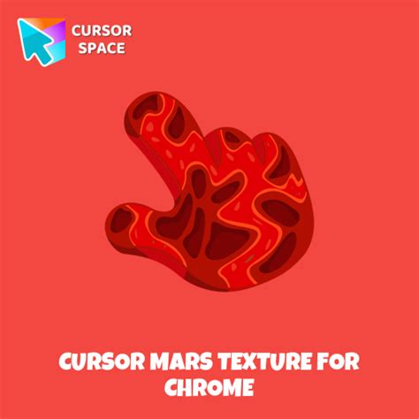 Custom Cursor Cursor Mars Texture For Chrome Cursor Space
