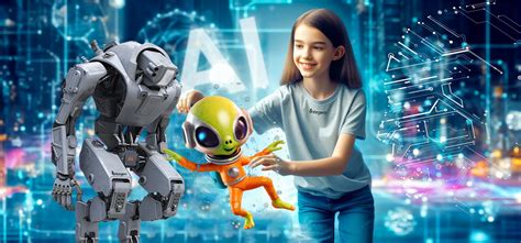 camp integem ai robot holographic ar coding game design art