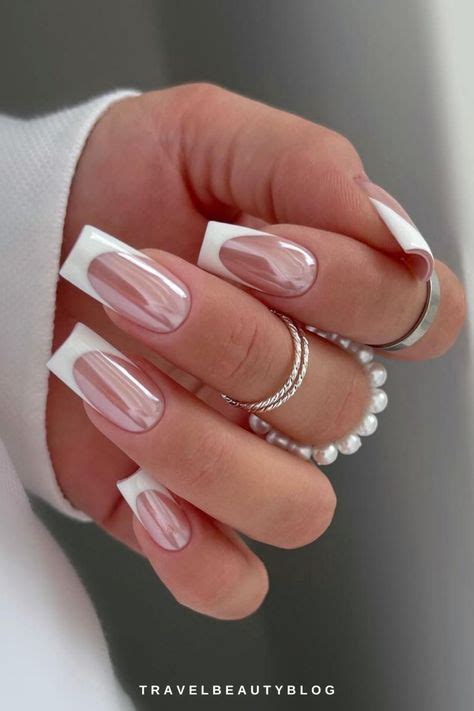White French Nails