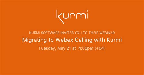 Migrating To Webex Calling With Kurmi Kurmi Software