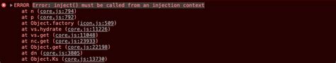 Dependency Injection Issues Since Upgrading To Angular Issue Angular Angular GitHub