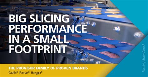 Provisur Technologies Inc On Linkedin Industrial Slicing Machine