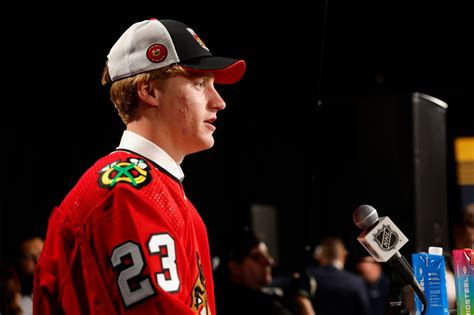Chicago Blackhawks Prospects Oliver Moore Sam Rinzel Turn Pro