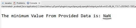How To Use Mathmin Method In Java