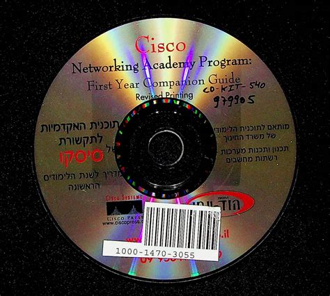 companion cd cisco networking academy program first year companion