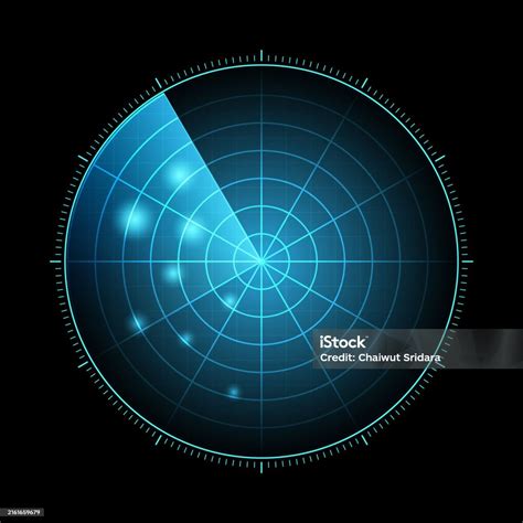 목표물이 작동하는 Hud 레이더 군사 검색 시스템 벡터 일러스트 레이 션 개념에 대한 스톡 벡터 아트 및 기타 이미지 개념 개념과 주제 검색 Istock