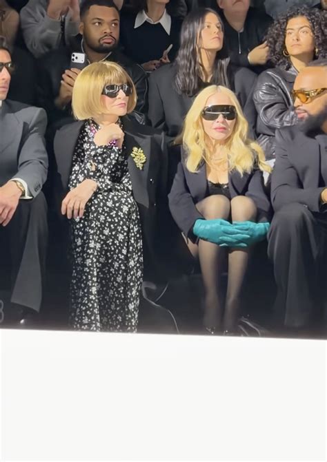 Madonna Steals Spotlight With Anna Wintour At Dolce And Gabbana Fw 2026‑27