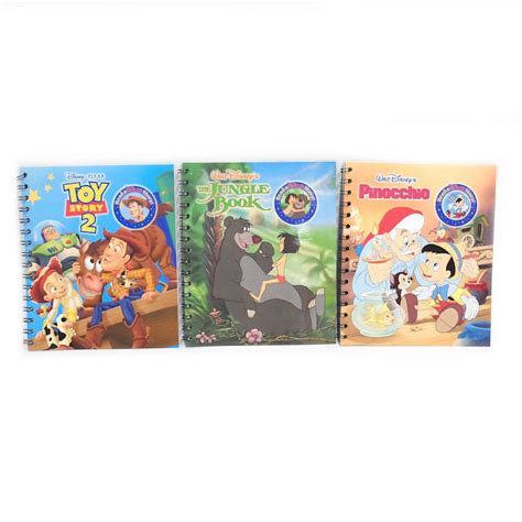Story Reader 3 Storybooks Disney Pinocchio Toy Thailand Ubuy