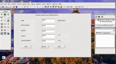 Akademisi Kampus Program Sederhana Visual Basic