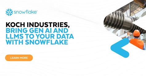 snowflake on linkedin snowflake vision for generative ai and llms