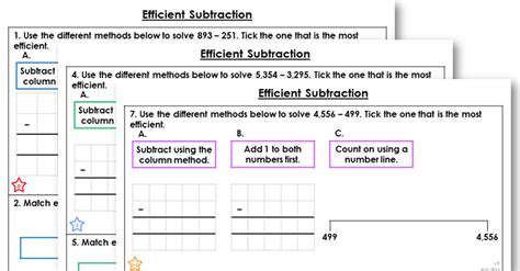 Year 4 Efficient Subtraction Lesson Classroom Secrets Classroom Secrets