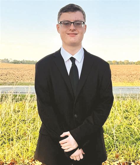 Leichty Named December Senior Of The Month At Mzhs The County Chronicle