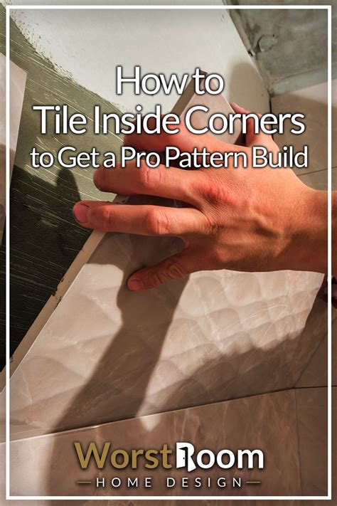 how to tile inside corners like a pro