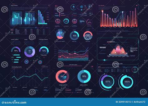Toolkit Ui Ux Dashboard Infographic Template With Big Data