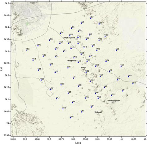 Locations Of MT Data Acquisition Sites Download Scientific Diagram