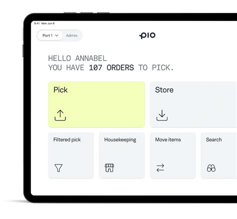 Warehouse Automation Solutions User Management By Pio