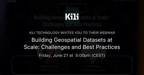 Building Geospatial Datasets At Scale Challenges And Best Practices