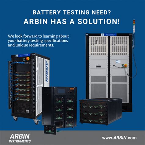 Arbin Instruments On Linkedin Arbin Batteryinnovation Batterytest