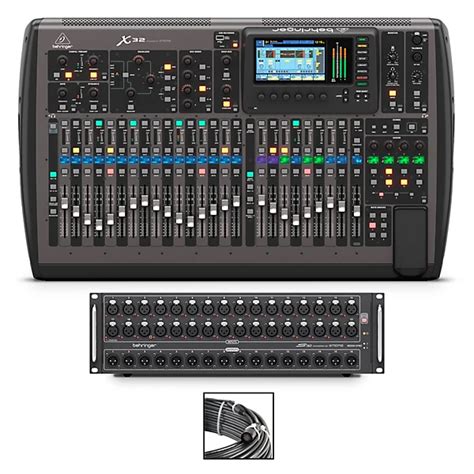 Behringer X32 Digital Mixing Console Bundle With S32 Digital Stage Box ...
