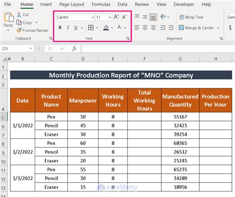 Heres A Quick Way To Solve A Tips About Monthly Production Report Format In Excel Godpipe