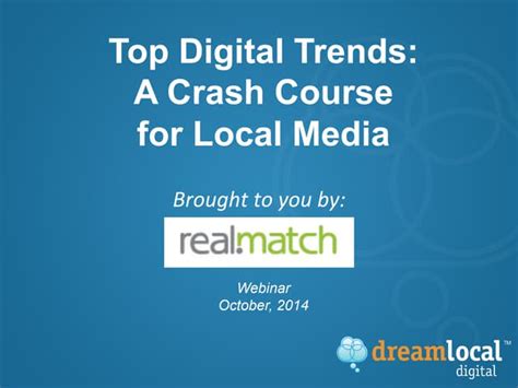 real match webinar crash course for local media pdf