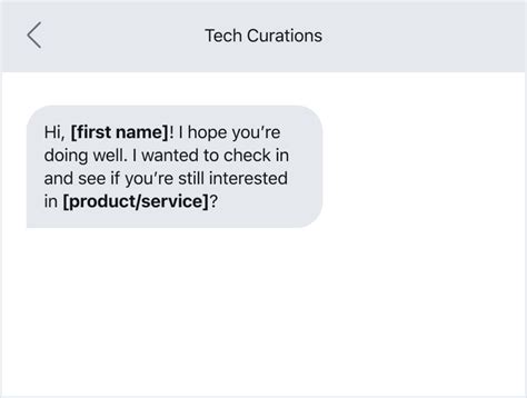 18 Sales Follow Up Text Message Templates To Engage Prospects