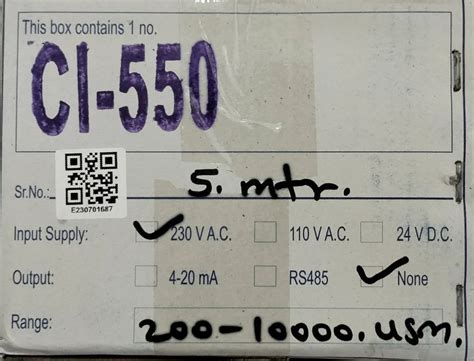 Aster Conductivity Meter Ci 550 Range 0 10000 Without Relay Output At ₹ 3750piece Aster