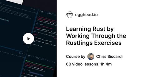 Learning Rust By Working Through The Rustlings Exercises