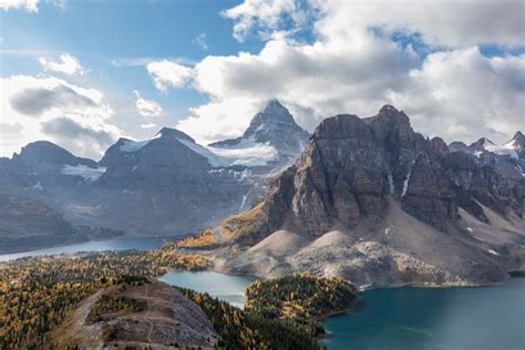 Mount Assiniboine Majestic Beauty In British Columbia Lake Magog