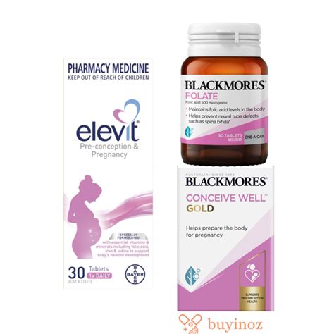 Jual Elevit Pre Conception And Pregnancy Pro Mil Multivitamin 30 Tablets