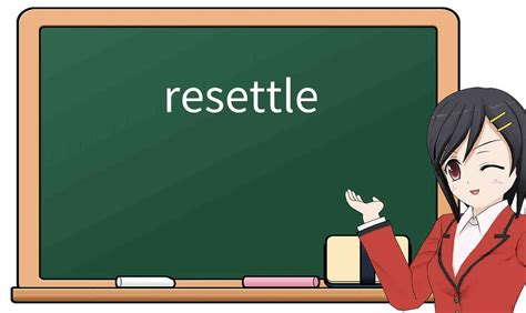 Explicación Detallada De “resettle” Significado Uso Ejemplos Cómo