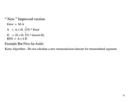 ppt tcp timeout and retransmission powerpoint presentation free