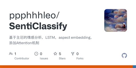 Github Ppphhhleosenticlassify 基于主题的情感分析，lstm，aspect Embedding，添加